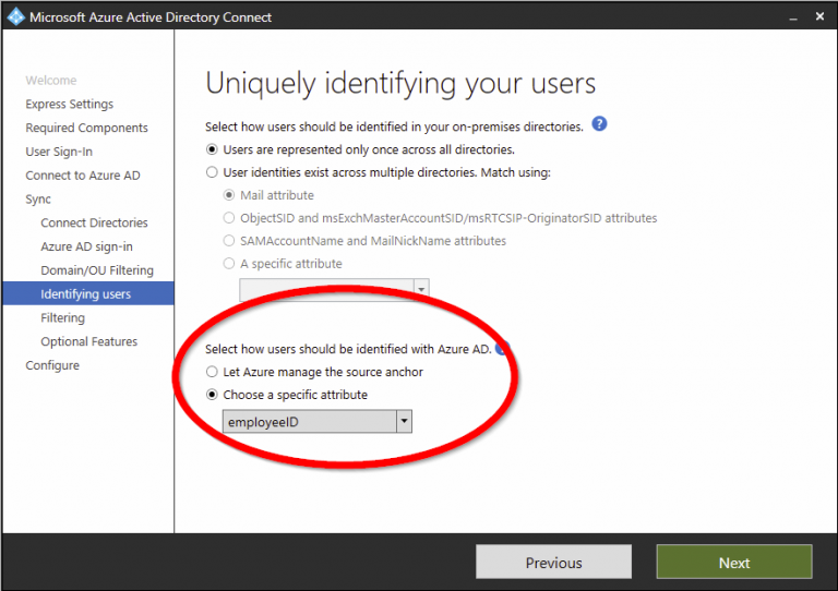 The ImmutableID Match in AADC environments - Scripting up in the Cloud