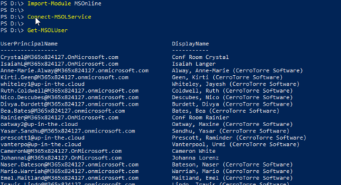 How to install and use the MSOL PowerShell module - Scripting up in the ...